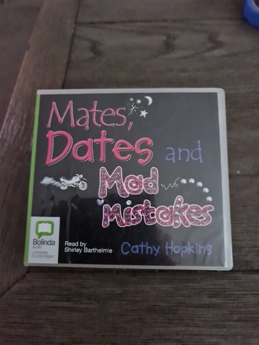 Mates, Dates and Mad Mistakes by Cathy Hopkins (English) 3 CD Audio ...