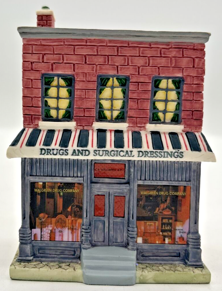 2001 Hallmark The First Walgreen Drugstore 100th Anniversary Ornament ...