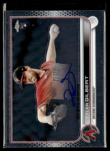 2022 Topps Chrome Rookie Autographs Tyler Gilbert Rookie Auto Arizona ...