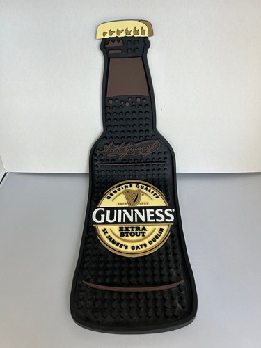 Guinness Extra Stout PVC Bar Mat, 19 3/4" X 6", Official Merchandise A ...