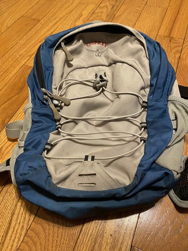 Osprey Gray Blue 17” Unisex Hiking Travel Backpack CLEAN EUC | eBay