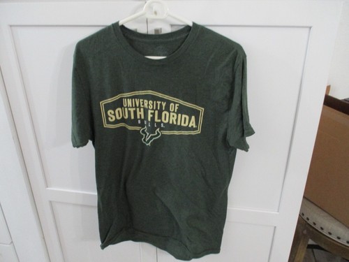 mens shirt usf bulls green medium university south florida | eBay