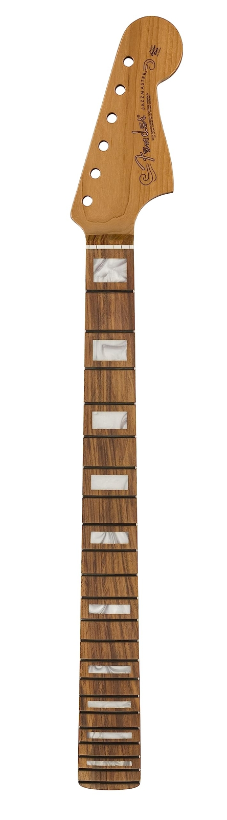Fender Roasted Jazzmaster Neck Block Inlays 22 Medium Jumbo Made in ...