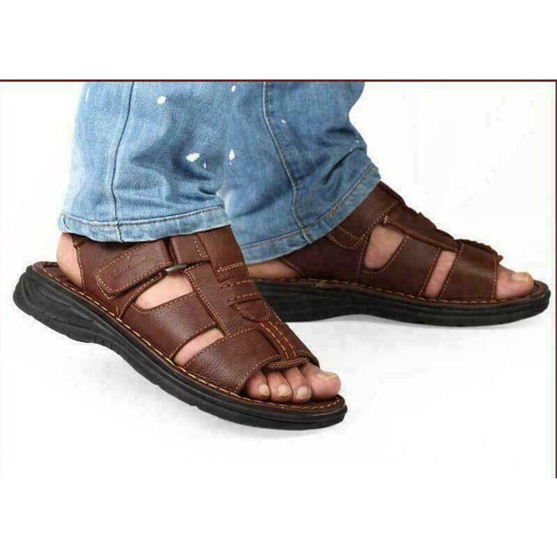 Men's Open Toe Sandals Casual Shoes Sports Comfort Beach Roman Oversize ...