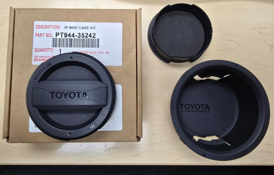 2024-2025 Toyota Tacoma 4Runner Side Storage Case Organizer PT944-35242 ...