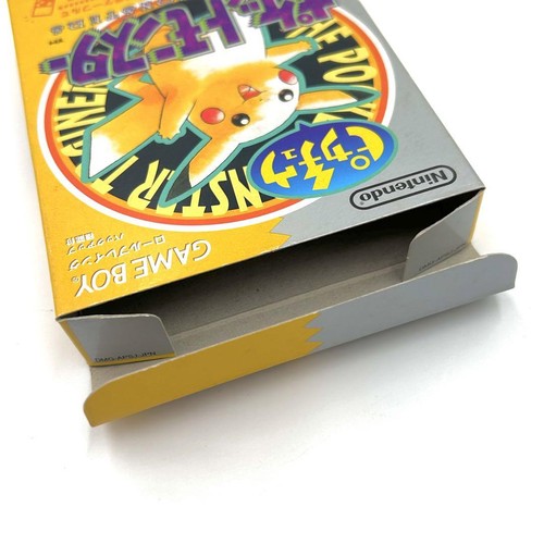 Pokemon Yellow Version Pikachu Nintendo Game Boy Console Japan Boxed ...