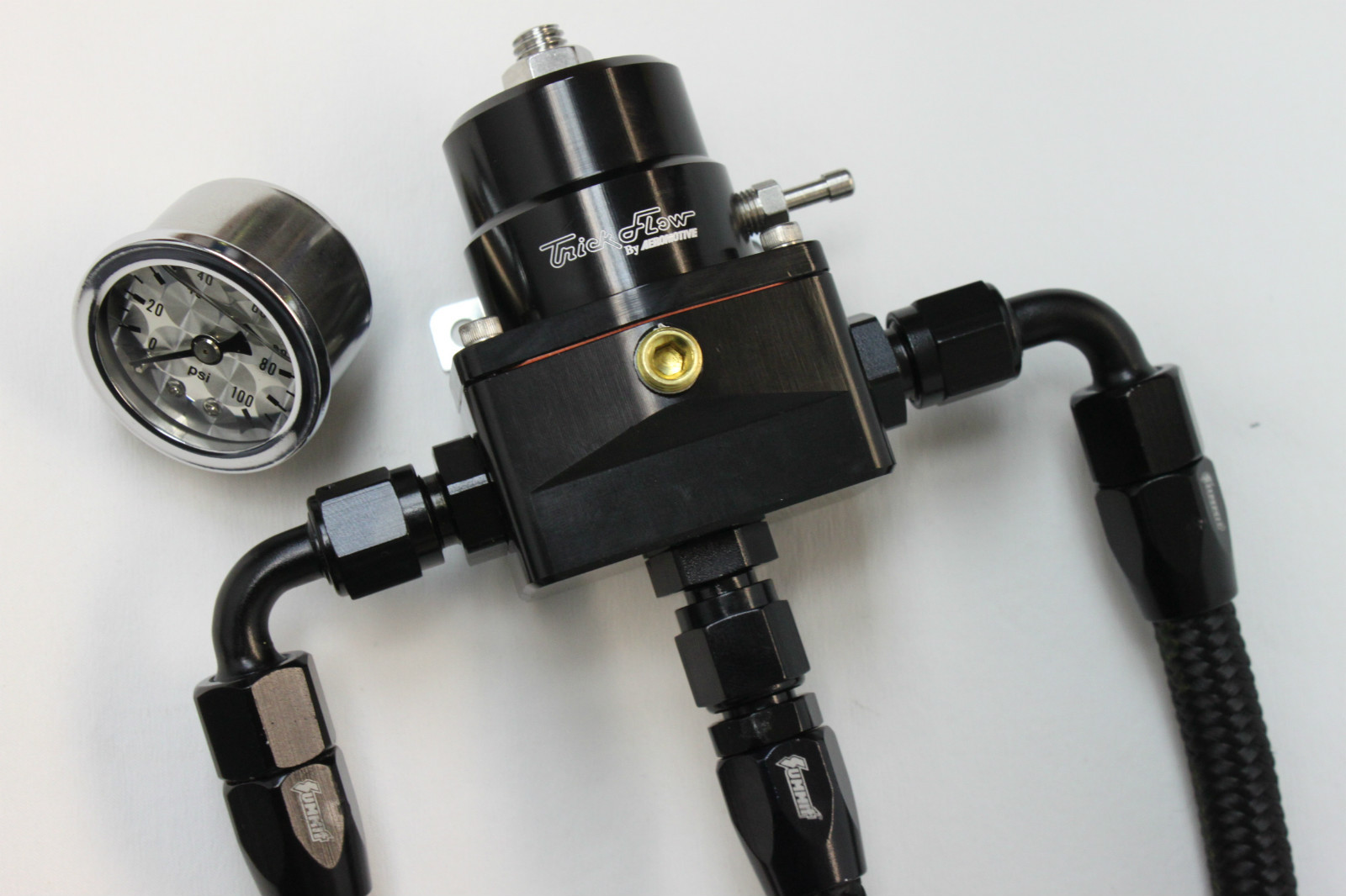 LSX LS1 Conversion Swap Black Fuel Line Kit w/ Fuel Pressure Regulator ...