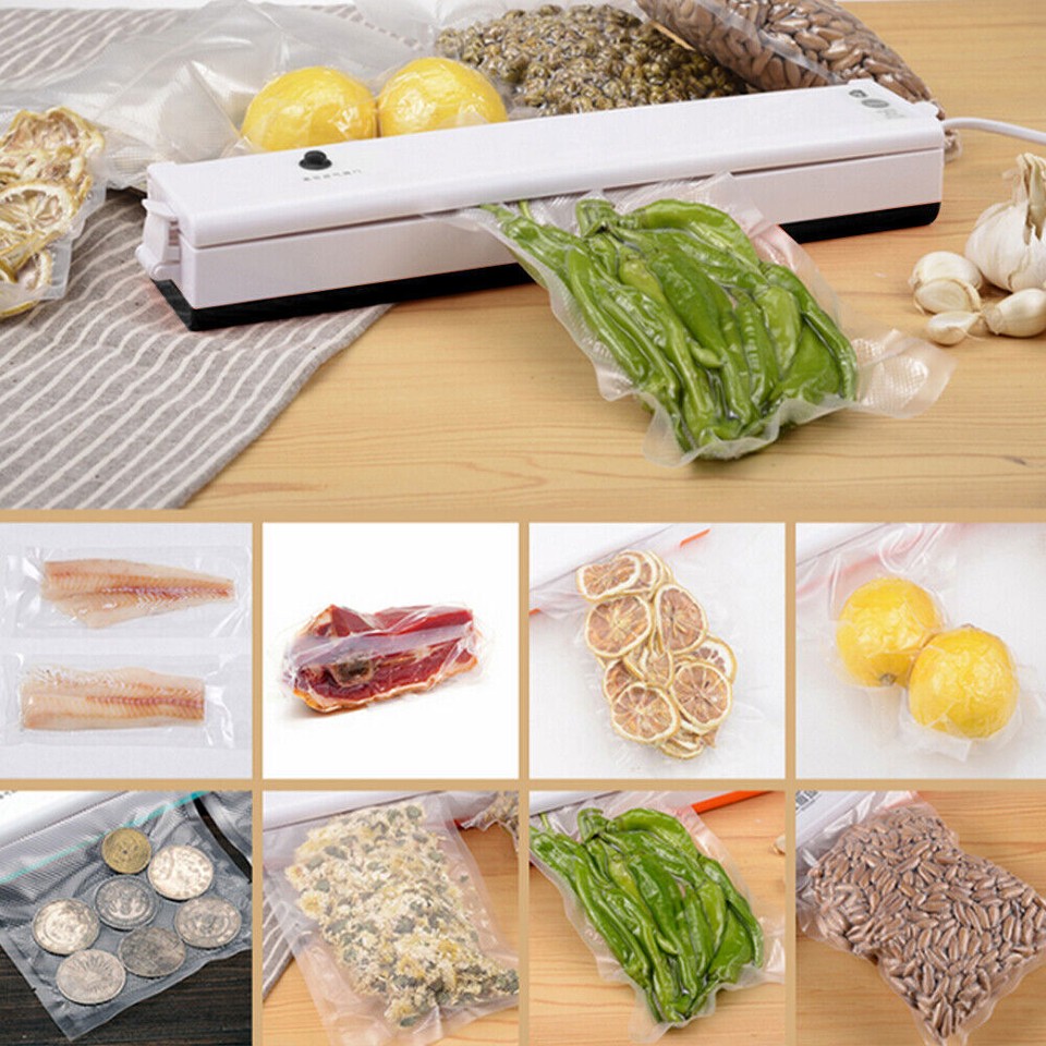 Vacuum Sealer Machine Food Preservation Storage Saver Automatic With 10 ...