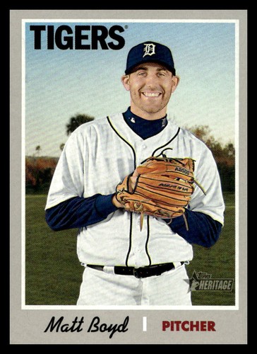 2019 Topps Heritage #152 Matt Boyd Detroit Tigers | eBay