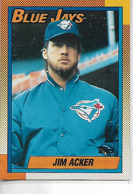 1990 Topps Jim Acker Card | eBay