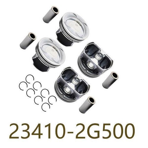 Engine Piston Set Oversize +0.50MM 23410-2G500 For Optima Sonata ...