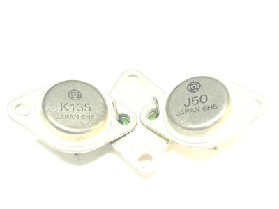 K135+J50 - MOSFET, 160V, 7A, 100W Audio Power Transistor HITACHI | eBay