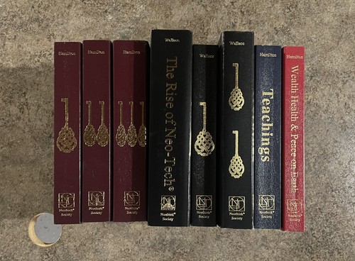 Lot of 8 NeoThink Society (5 Vol. Hamilton) Neo-Tech (3 Vol. Wallace ...