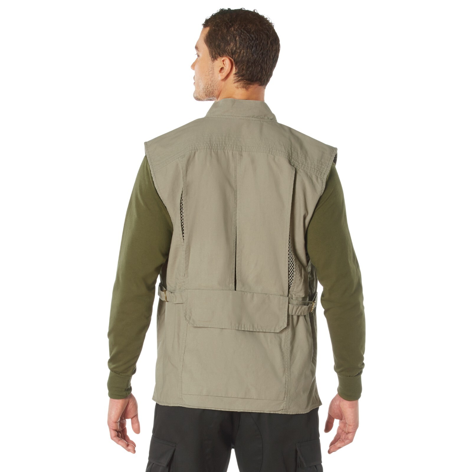 Safari Outback Vests -18 Pocket Outdoor Fishing Vest Hiking Camping ...