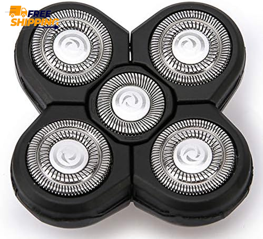 5 Head Shaver Heads, 2PCS Shaver Blade Heads Shaver Replacement for ...