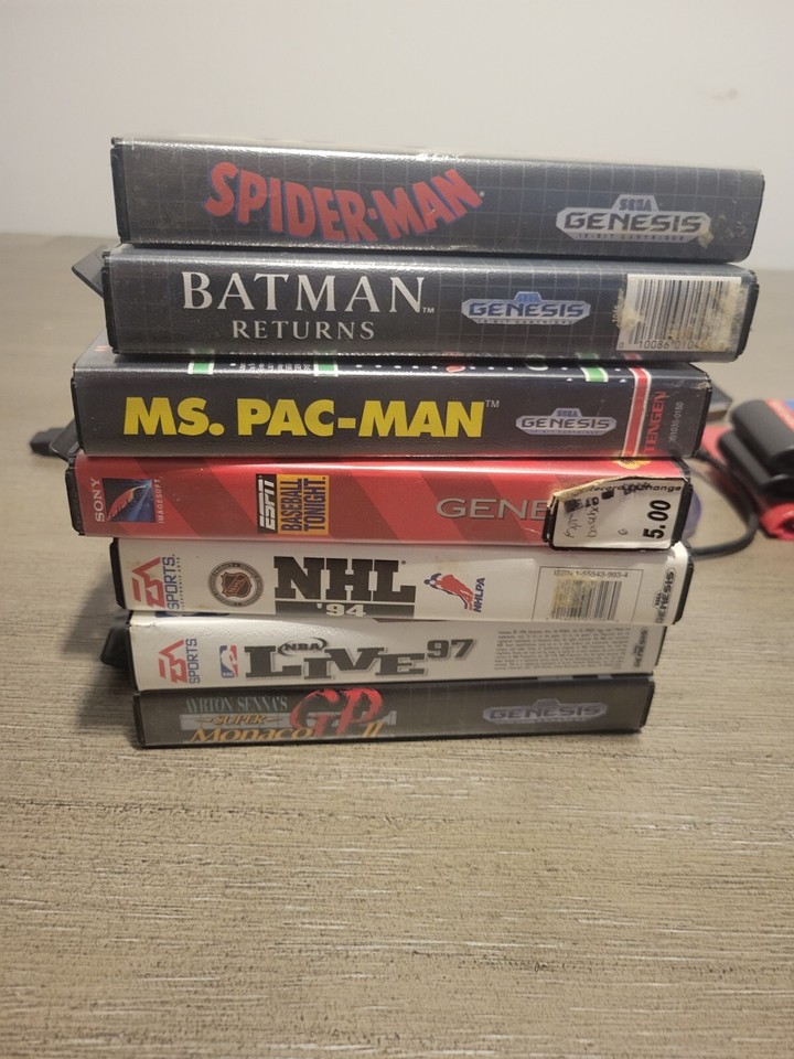Sega Genesis Bundle Lot (Console/Games/Controllers) | eBay