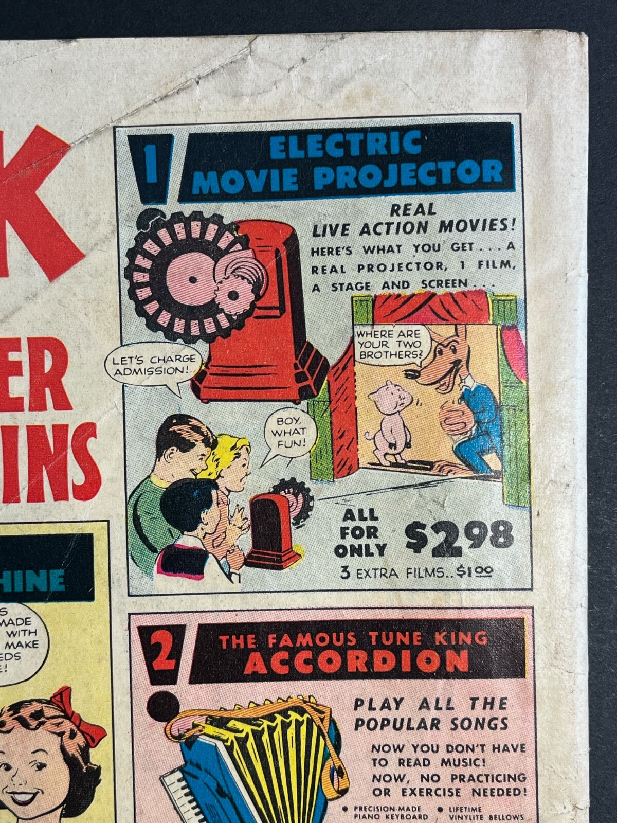 Adventures Into The Unknown #23 1951 ACG Comics 3.5 VG- KEN BALD PCH COVER | eBay