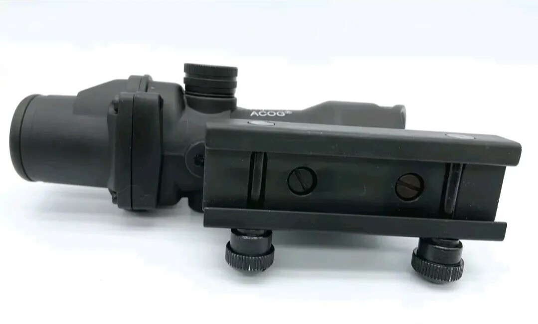 Trijicon Acog Clone 4×32 Scope Reticle Sight Cross Red Fiber Optic ...