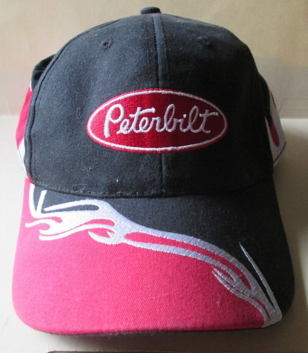 VINTAGE PETERBILT TRACTOR TRAILER TRUCKERS Hat CAP WI… - Gem