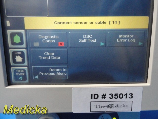 2011 Covidien Aspect Medical 185-0151 Bis Vista Monitor W/ BisX Module ...