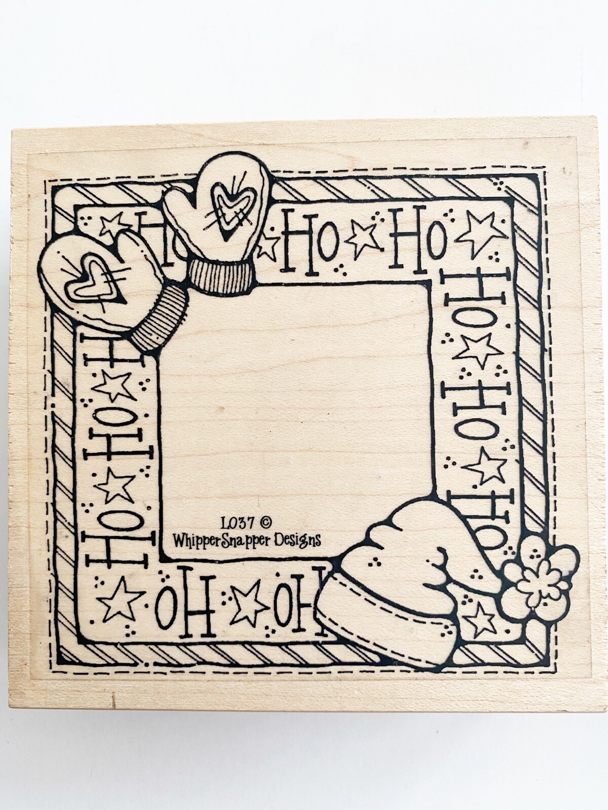 Whipper Snapper Rubber Stamp Lot 2 Christmas Gifts Presents Ho Ho Ho ...