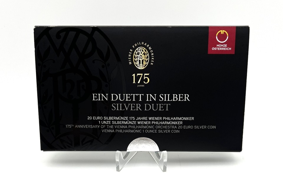 Austria 2017 20 Euro 175th of the VIENNA PHILHARMONIC Orchestra Silver ...
