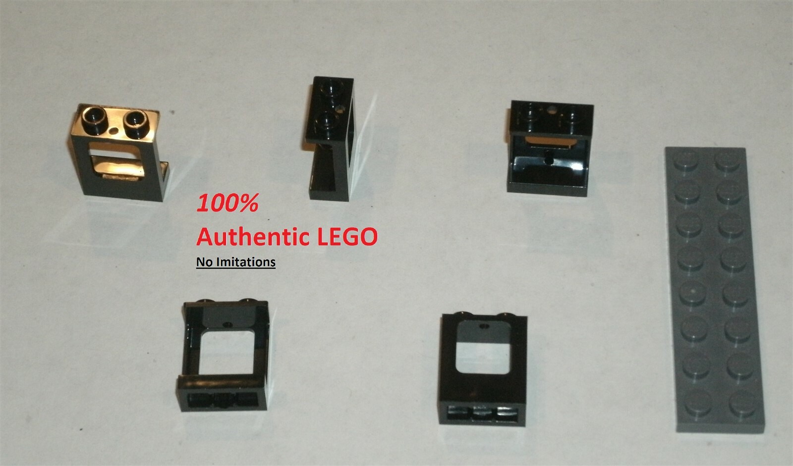 LEGO NEW 1x2x2 Black Window (5x) 4539128 4507687 Brick 60032 | eBay
