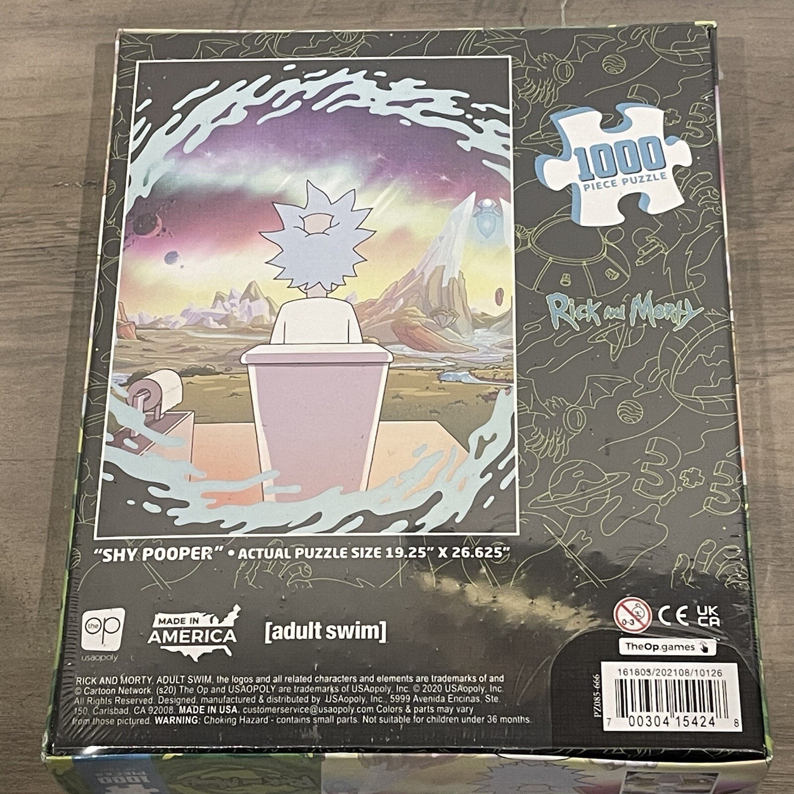 USAopoly Rick & Morty Shy Pooper 1000pc Puzzle for sale online | eBay
