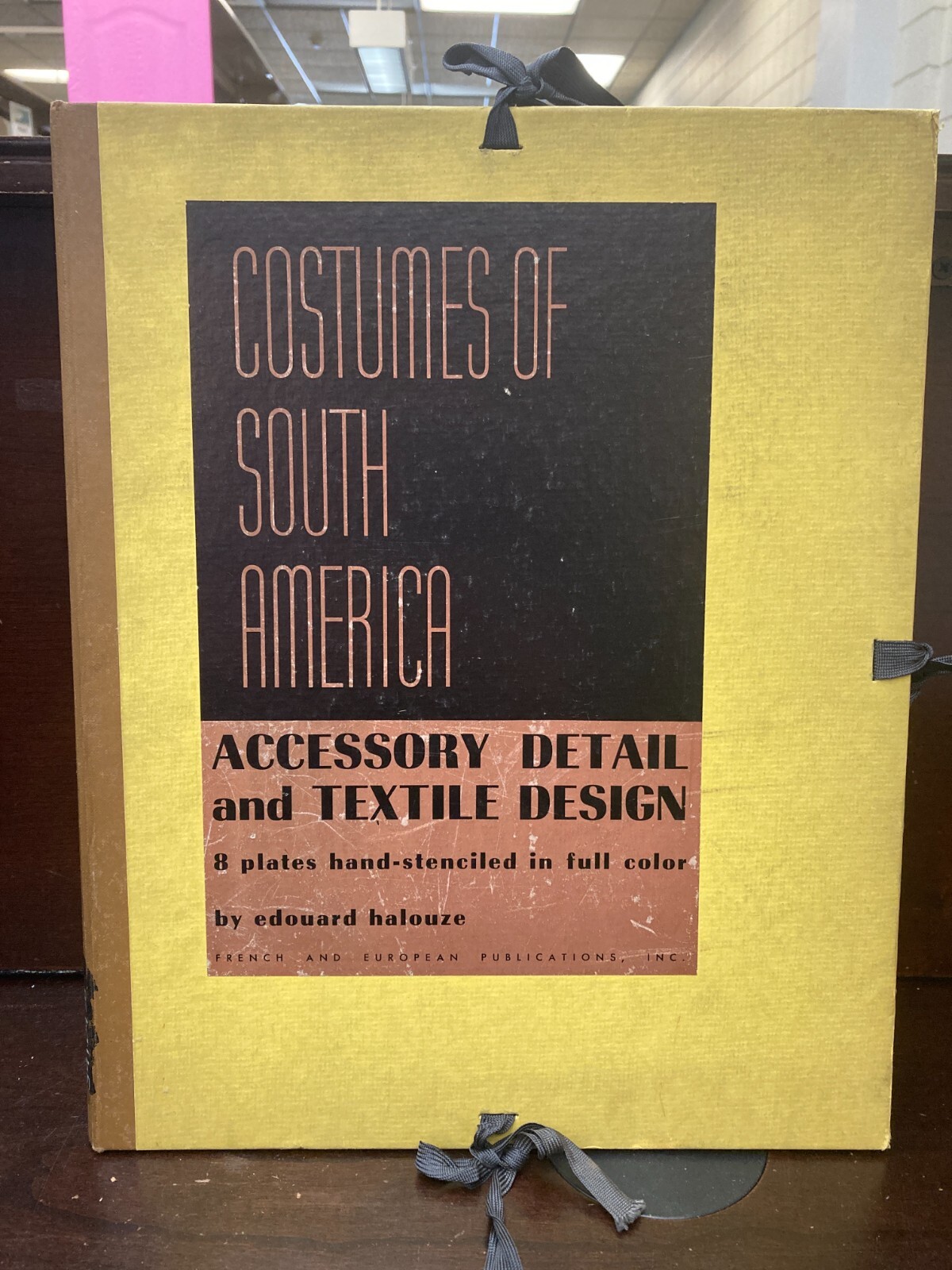 Costumes of South American Accessory Detail and Textile Design 8 Plates ...