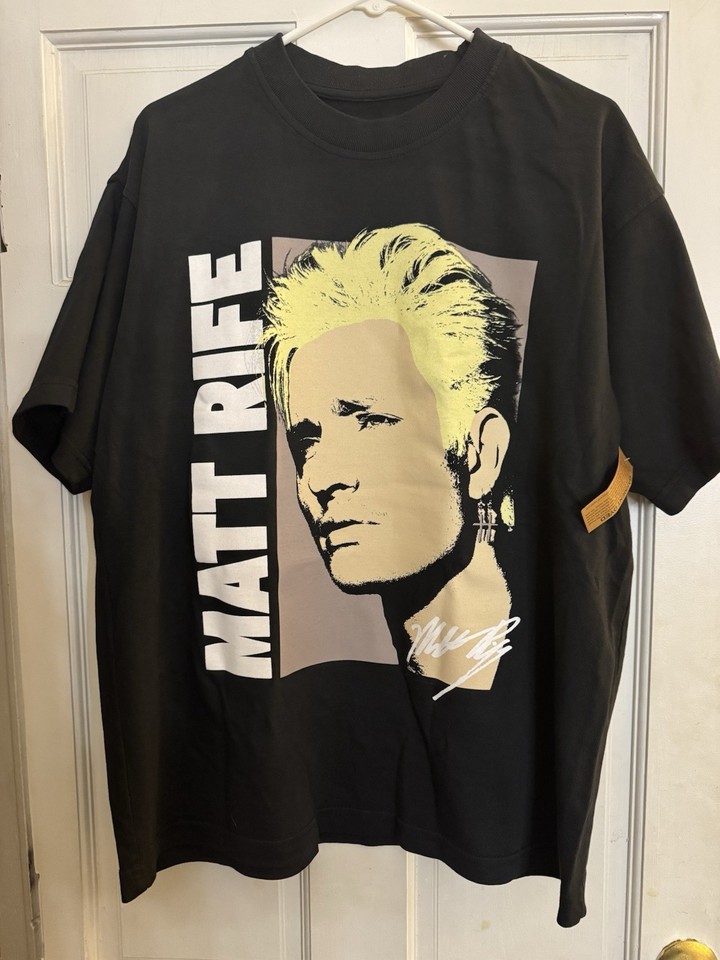 Matt Rife MSG Exclusive T-shirt size L | eBay
