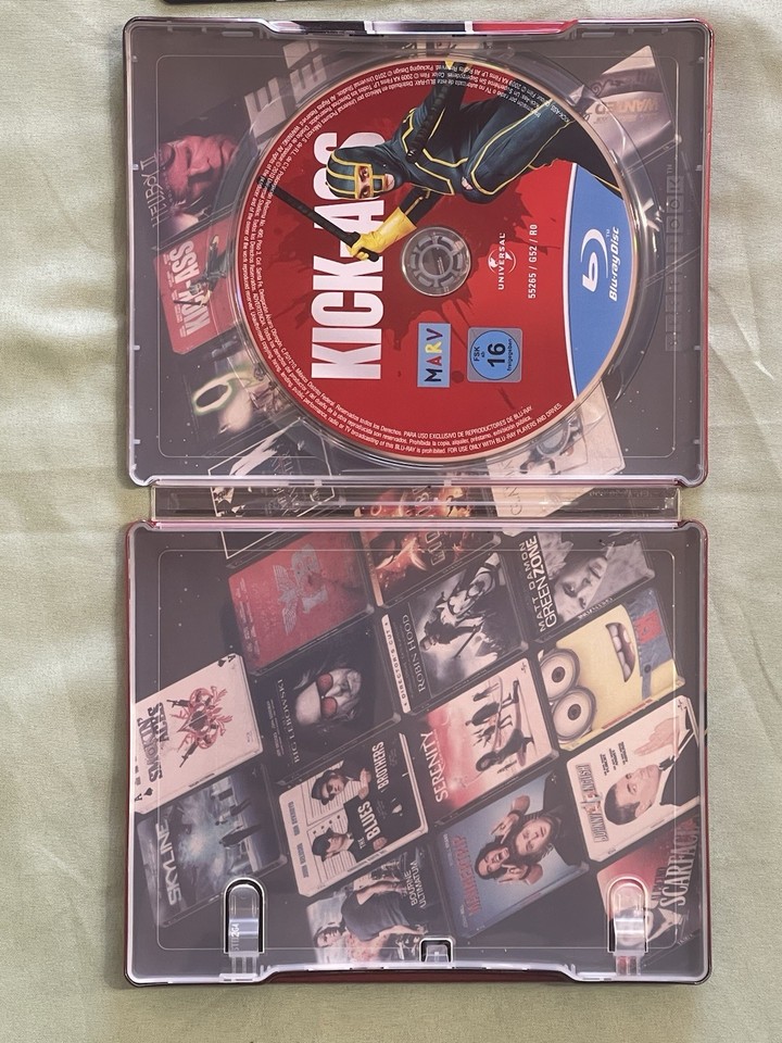 Kick-Ass 2 German Steelbook Blu-ray Magnet Edition Marvel Import | eBay