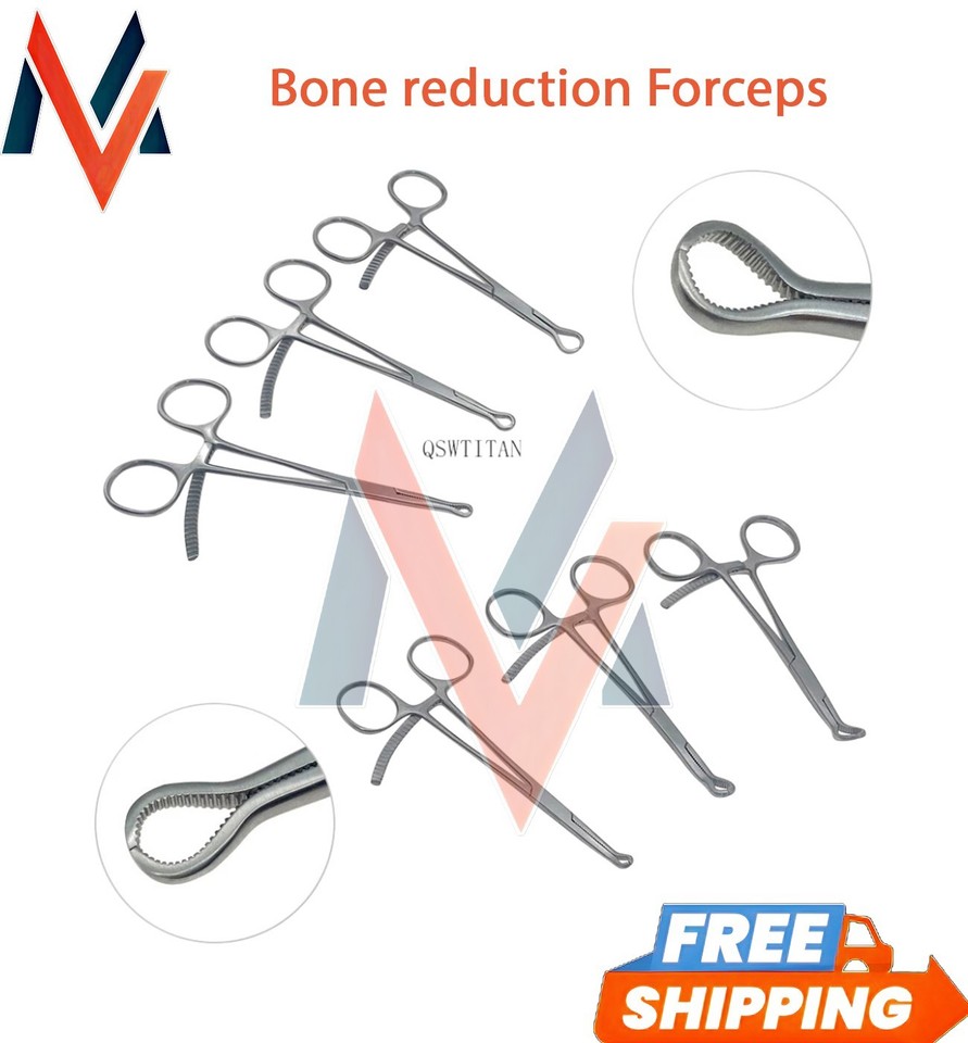 Bone reduction Forceps Small Serrated Bone Holding Forceps Orthopedic ...