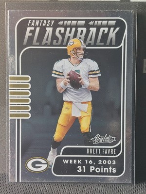 Brett Favre 2020 Panini Absolute Fantasy Flashback #FF-BF | eBay