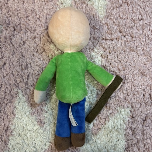 10" Baldi's Basics Smiling Plush Toy w/ Ruler PhatMojo Baldy | eBay