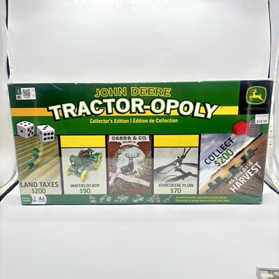John Deere Tractor-Opoly 2014 Collector's Edition Board Game Brand New ...
