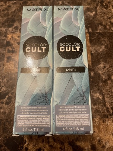 Matrix SoColor Cult SEMI-PERMANENT Haircolor - Dusty Teal 2 Pack New ...