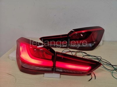 Red LED Taillights for 2016-2019 year BMW X1 F48 LED Back Lamps rear ...