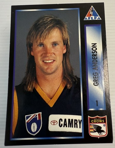 AFL Dynamic Players Choice Series 1994. Card #’s 102-110 Not Included ...