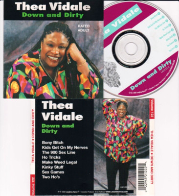 THEA VIDALE Down and Dirty FUNNY COMEDY (CD) LIKE NEW | eBay