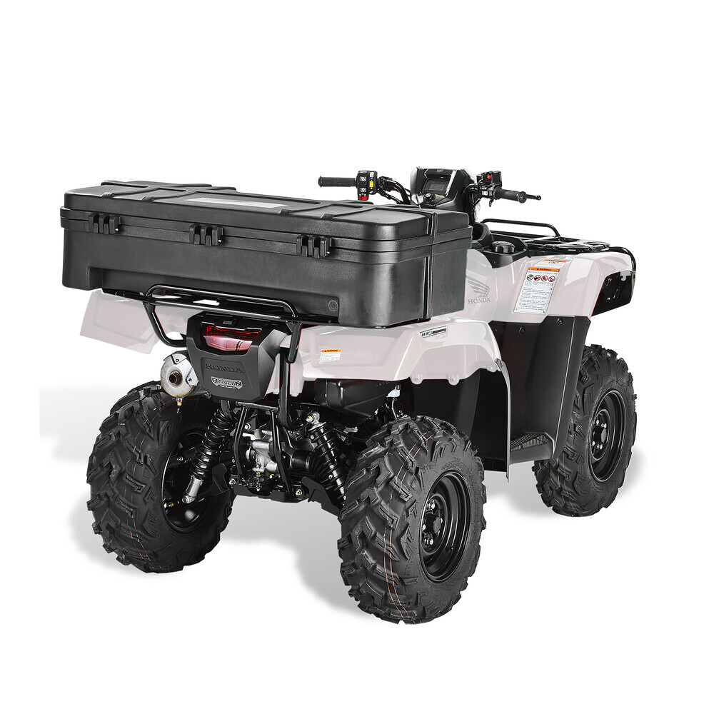 Moose ATV Rear Rack Cargo Storage Trunk Box Luggage Tool Dry | eBay
