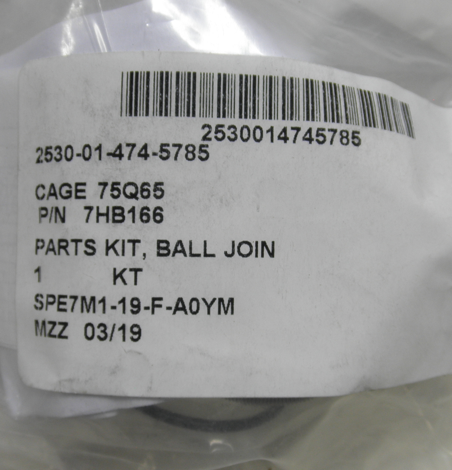 2530-01-474-5785 Parts Kit, Ball Joint Oshkosh 7HB166 | eBay