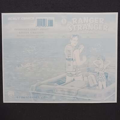 Ranger Stranger Summer Special #1 - Cover - Cyan - Comic Printer Plate ...