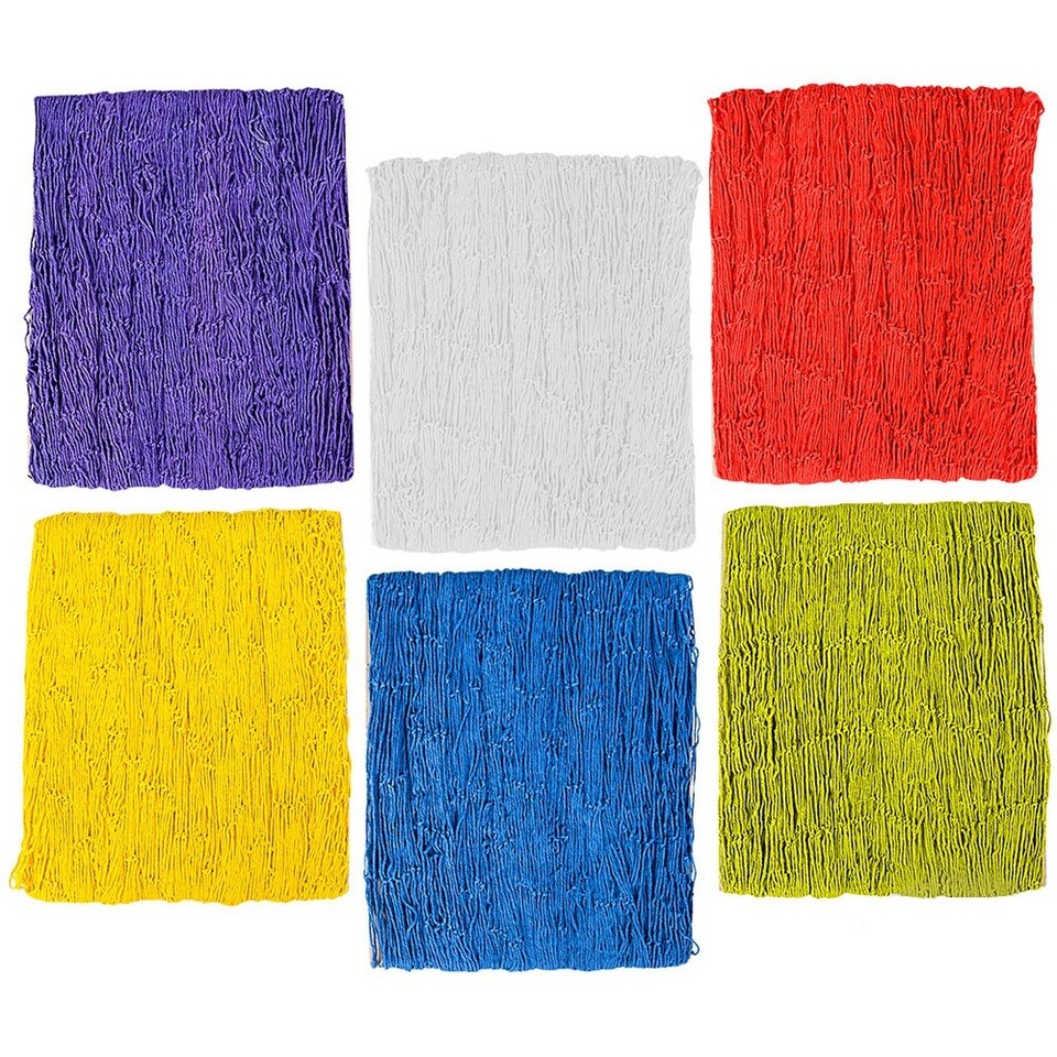 Colorful Cotton Fish Nets (6 Ft x 15 Ft) Nautical Pirate Hawaiian Luau ...