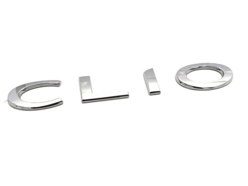 Genuine New RENAULT CLIO TAILGATE BADGE Rear Emblem IV Mk4 2012-2018 ...