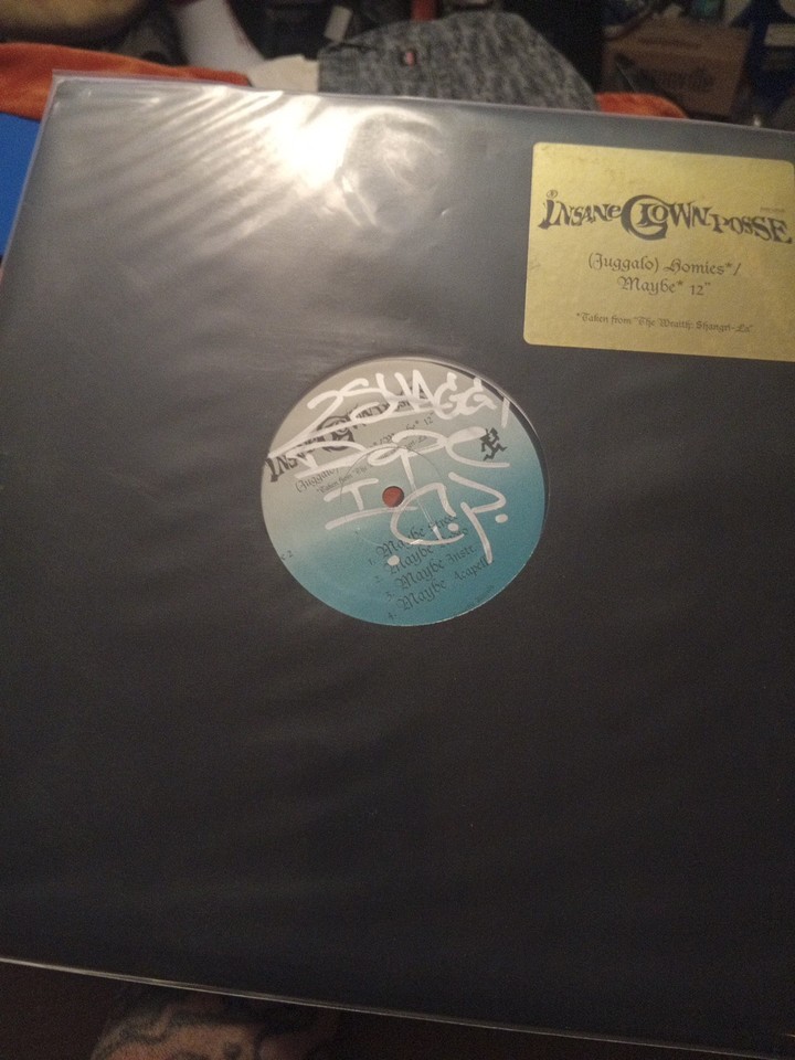 RARE! Autographed Insane Clown Posse Vinyl JUGGALO HOMIES Violent J ...