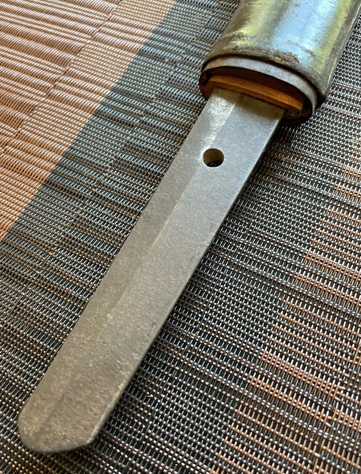 Authentic WWII Japanese Army Gunto, signed 備前國壽次, KOTO blade, 脇差 Pilot ...