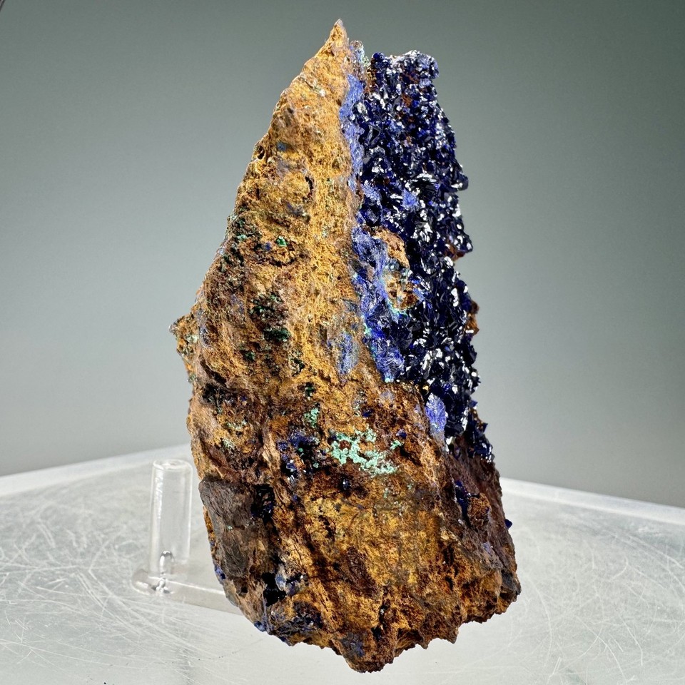 Fine Large Crystallized Azurite: Bisbee, Cochise County, Arizona ...