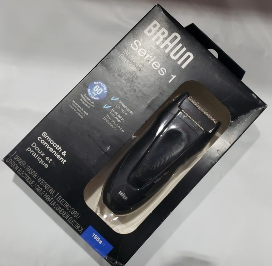 Braun Series 1 SmartControl Classic (195s-1) Electric Foil Shaver ...