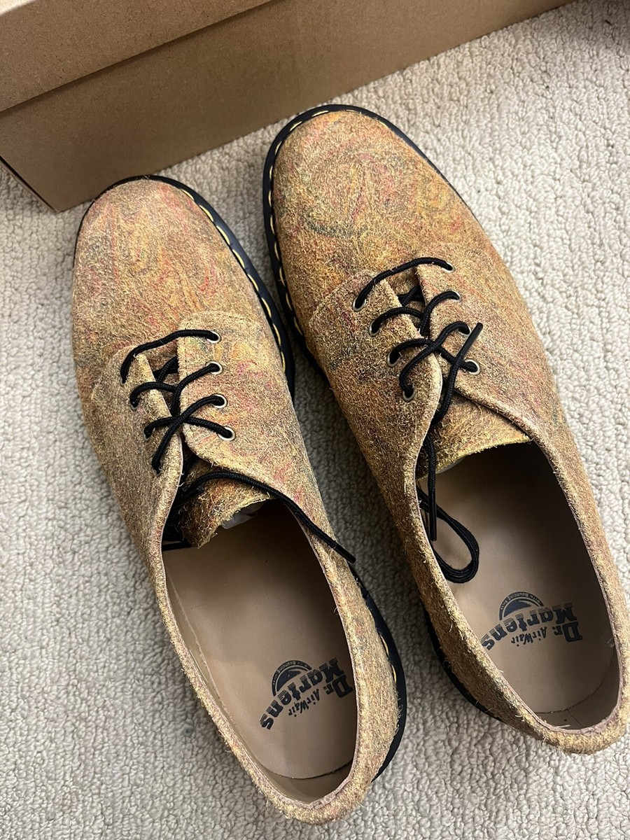 DR. MARTENS THE SMITHS MARBLED SUEDE SHOES MSRP$190 SLEEK DR. MARTENS THE SMITHS MARBLED SUEDE SHOES MSRP$190 SLEEK