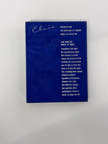 Elvis: The Great Performances (DVD 3-Disc Box Set) Center Stage Man ...
